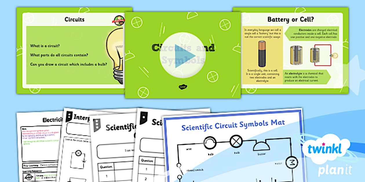Science: Electricity: Circuits and Symbols Year 6 Lesson Pack 2