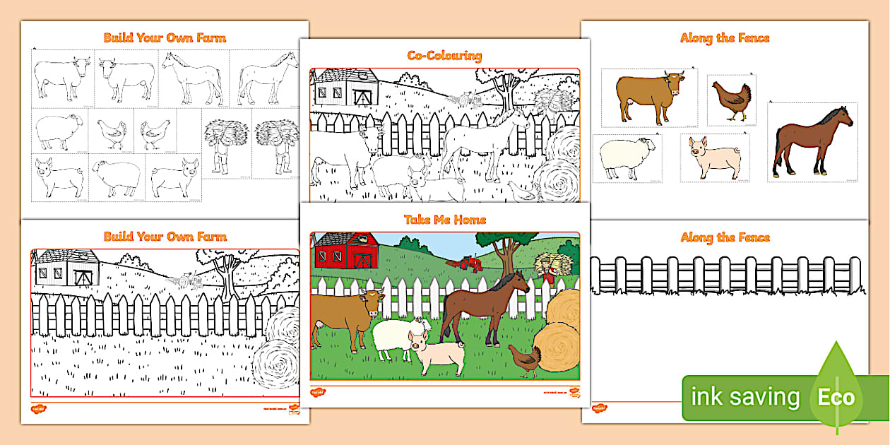 Barrier Games Pack - At the Farm | Speaking and Listening