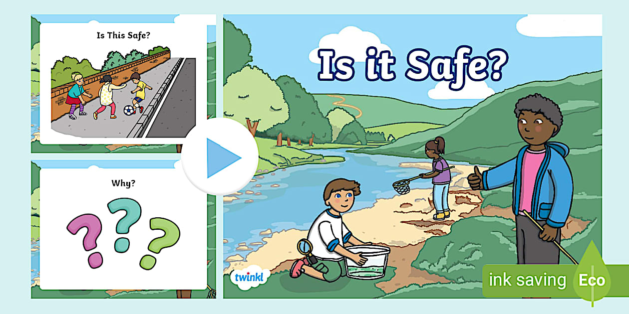 School Safety PowerPoint - Is this Safe? | Primary Resource