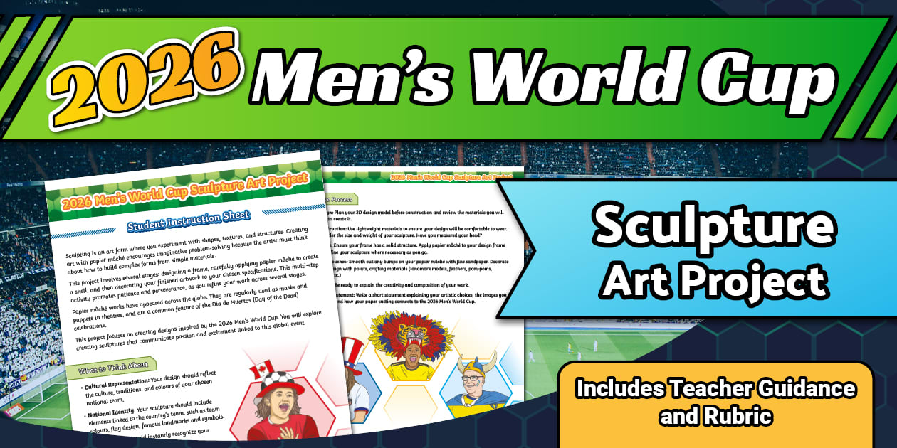 2026 Men’s World Cup Sculpture Project