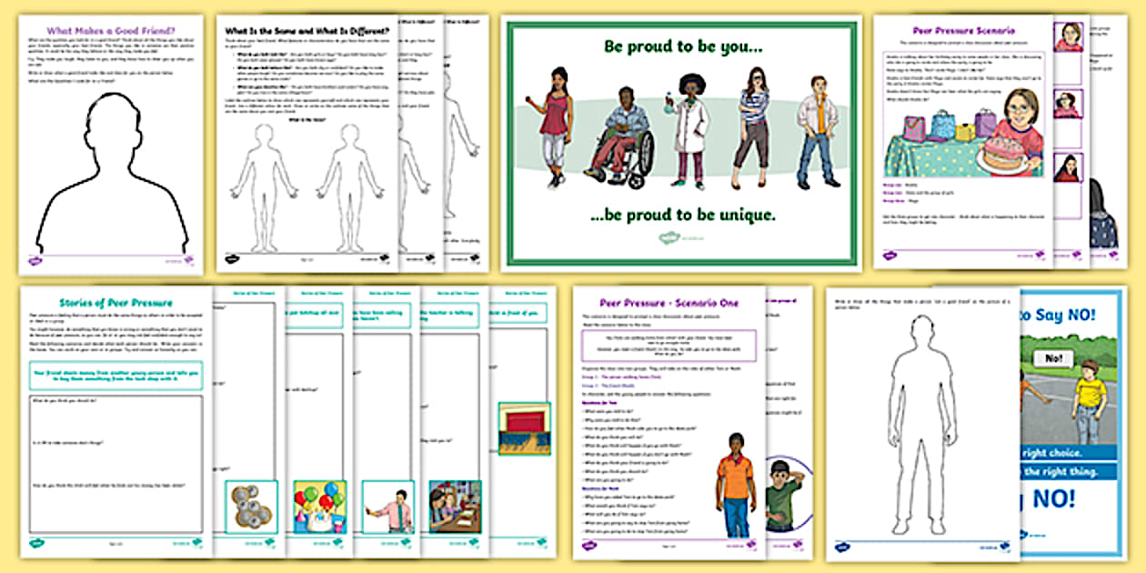Peer Pressure KS2 Activity Pack (teacher made) - Twinkl