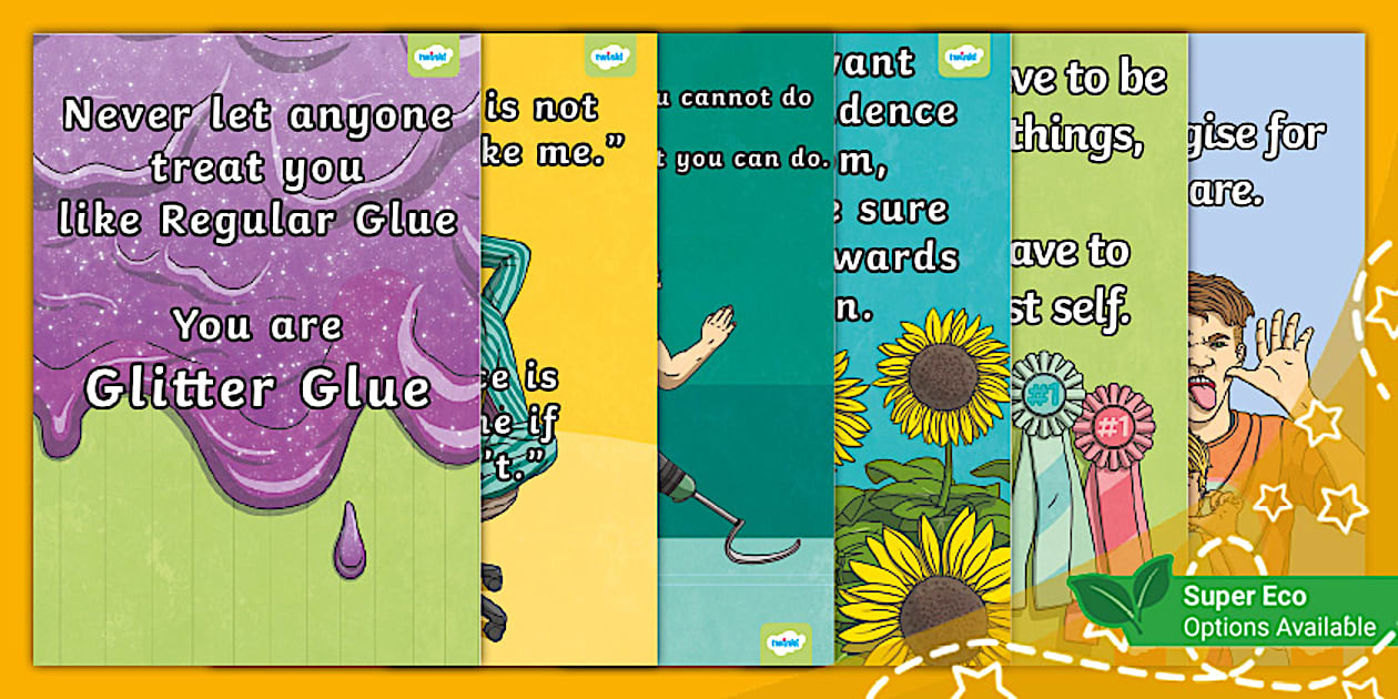 Confidence-Boosting Inspirational Posters - Twinkl