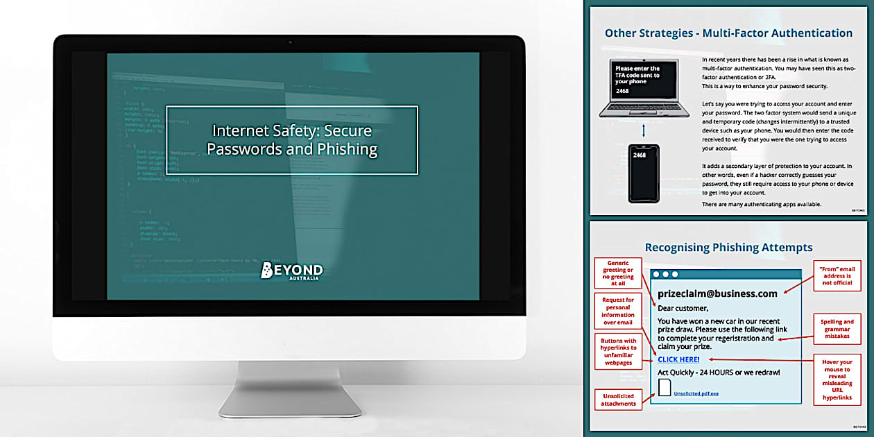 E-Safety: Secure Passwords and Phishing Lesson Pack - Twinkl