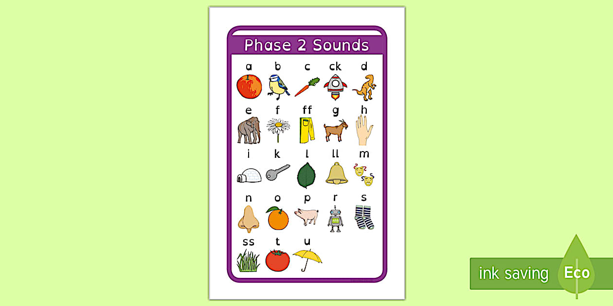 IKEA Tolsby/Fiestad Phase 2 Sounds Dyslexia Prompt Frame