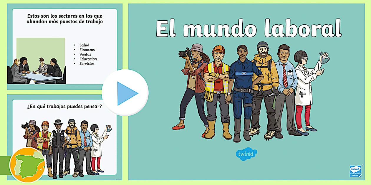Presentación: El mundo laboral (Teacher-Made) - Twinkl