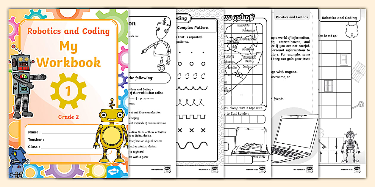 Robotics and Coding - Term 1 - Workbook (Extra Practice)