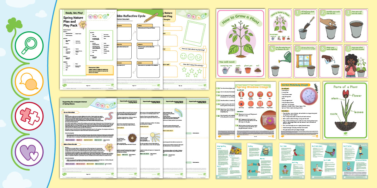 Spring Plan and Play Pack (teacher made) - Twinkl