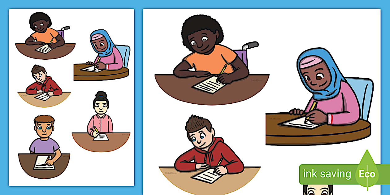 Writing Clip Art Cut-Outs (teacher made) - Twinkl