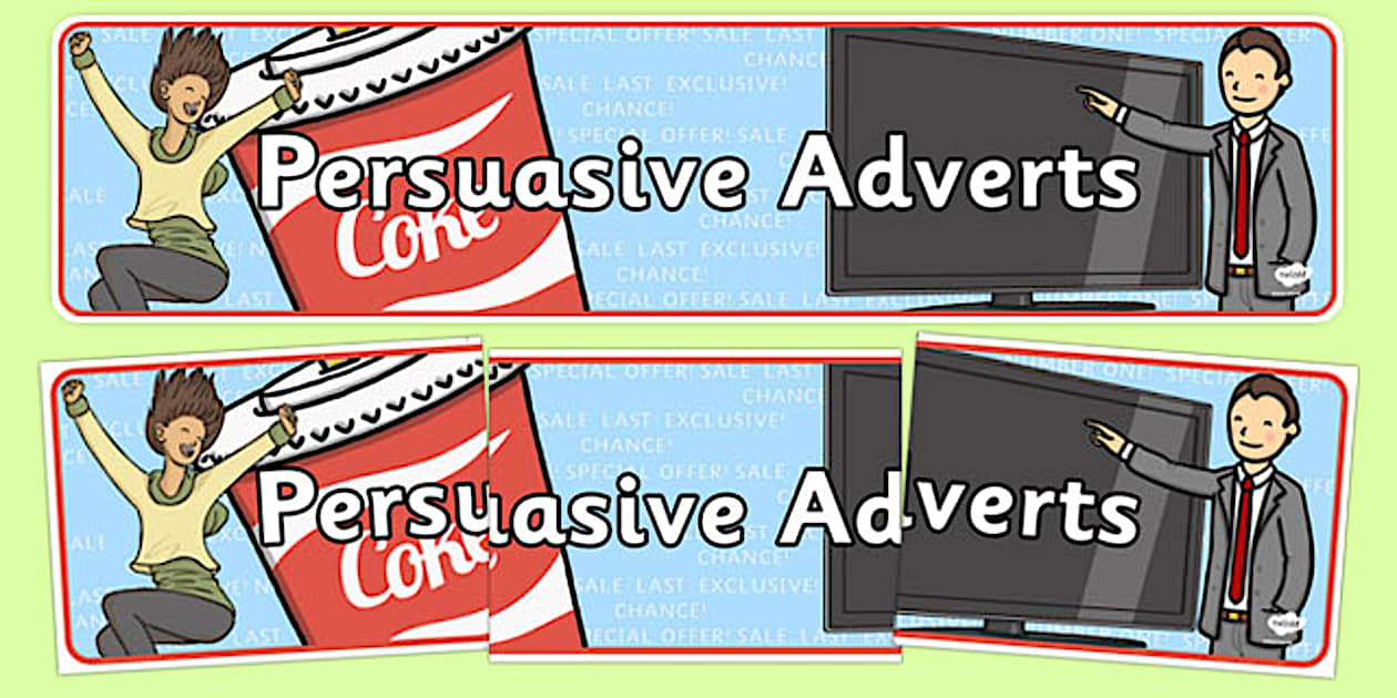 Persuasive Adverts Banner - Display Advertisement Examples