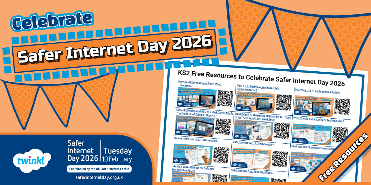 KS2 Free Safer Internet Day 2026 Resources