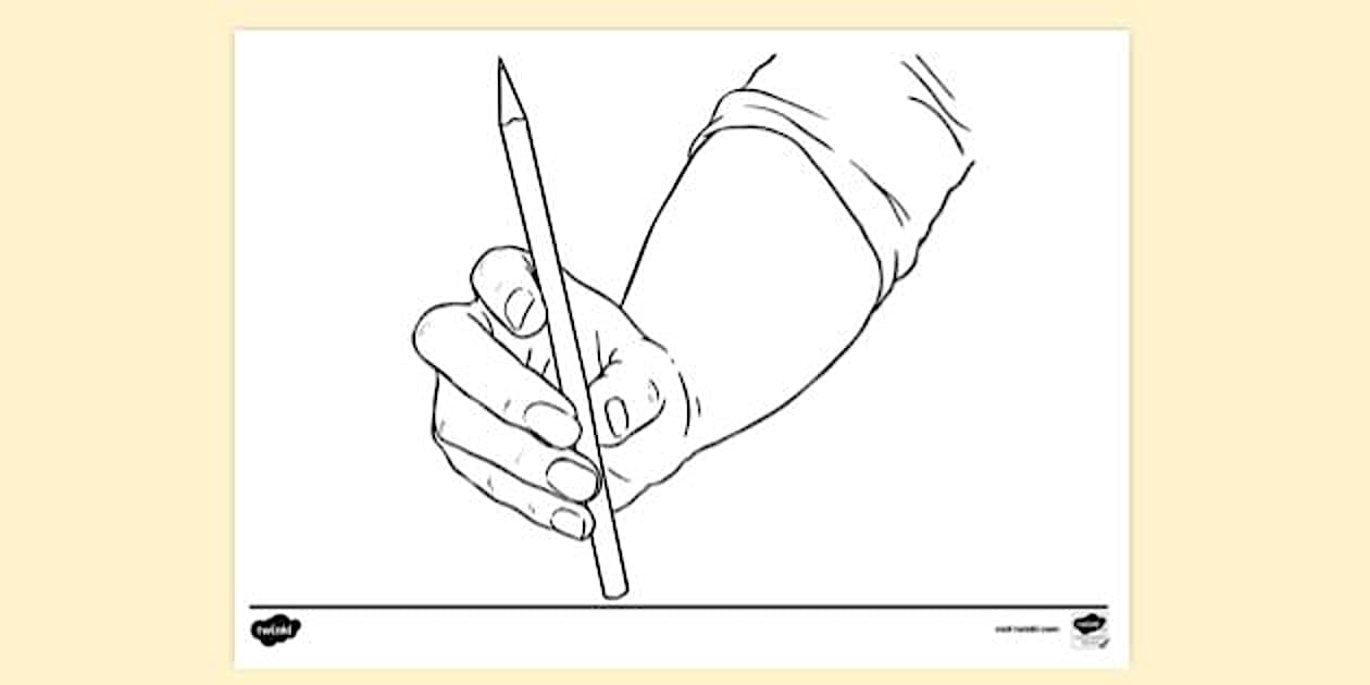 Pencil Flip Colouring | Colouring Sheets (Teacher-Made)