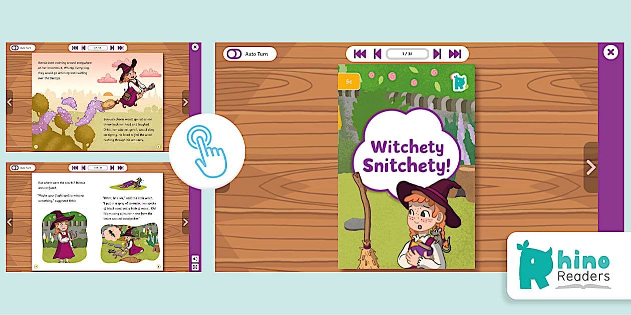 Level 5c Reading Scheme Book: Witchety Snitchety! - Twinkl