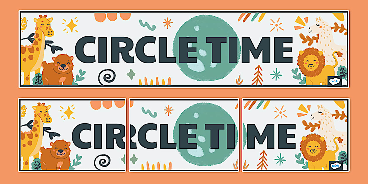 Boho Dreamscape Themed Circle Time Display Banner - Twinkl