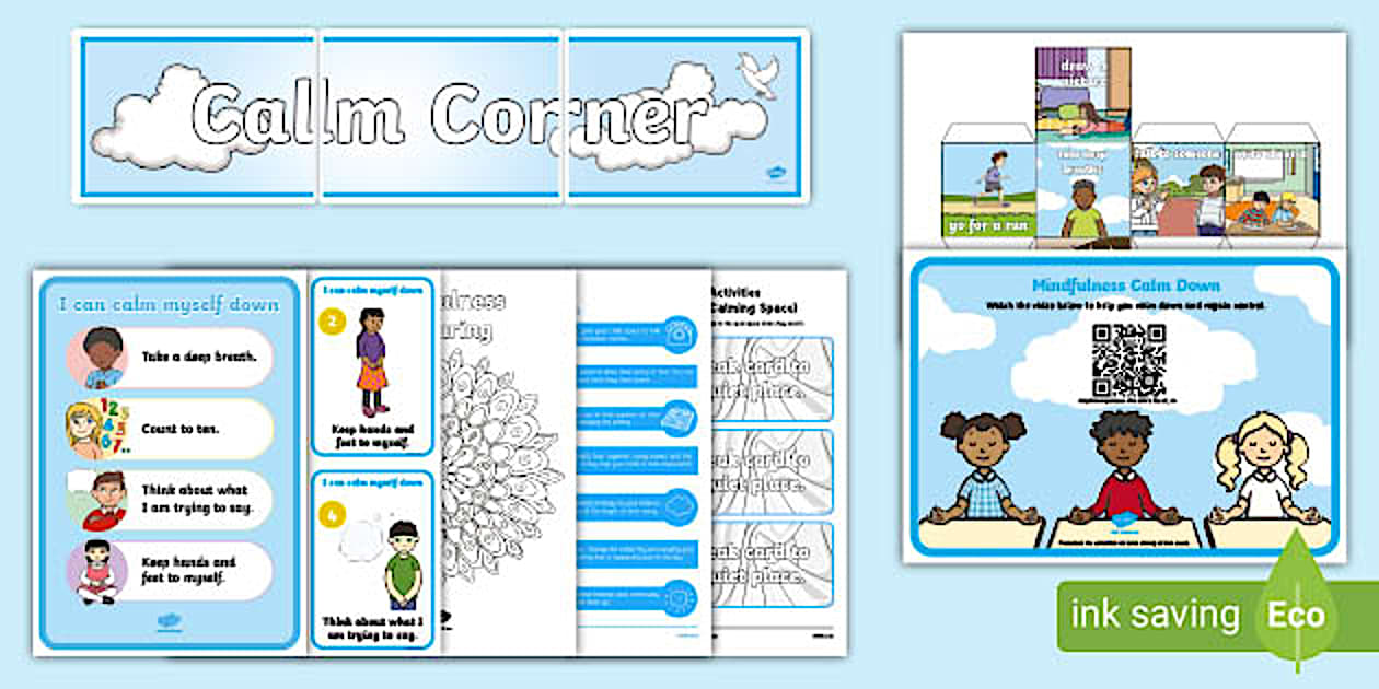 Calming Corner Resource Pack - Cool Down in the Classroom