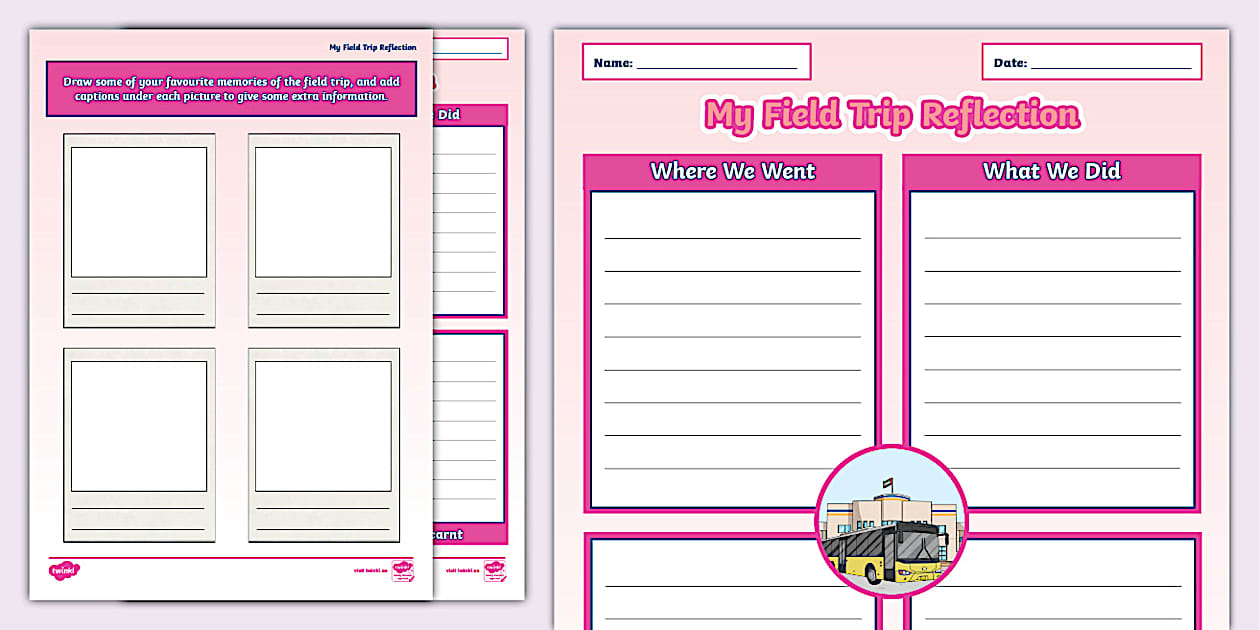 Reflection Activity - UAE Field Trips