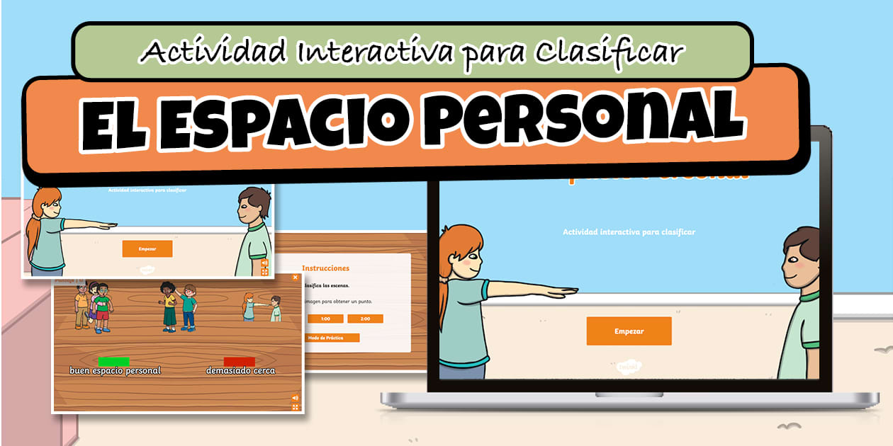 Actividad Interactiva para Clasificar: El Espacio Personal