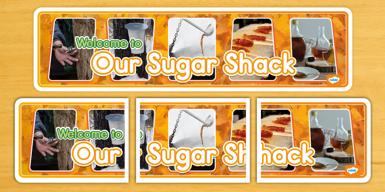 Sugar Shack Banner (teacher made) - Twinkl