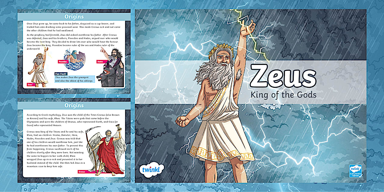 Zeus PowerPoint KS2 | Twinkl Originals (teacher made)