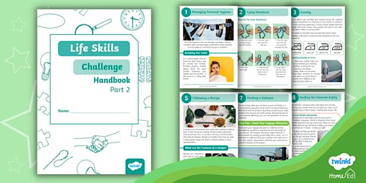 Home Education Life Skills Challenge Handbook Part 2