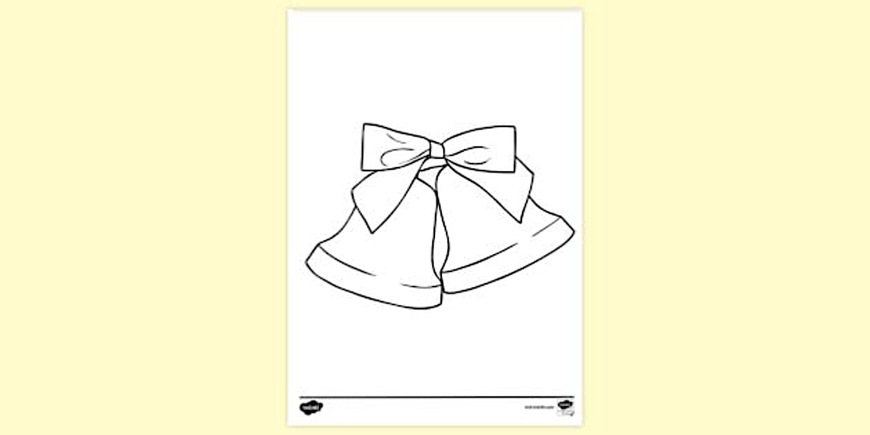 Double Bell Colouring | Colouring Sheets (teacher made)