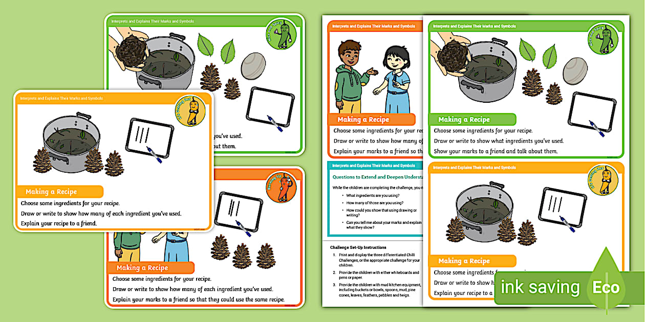 Messy Maths EYFS | Chilli Challenges: Mud Kitchen Recipe