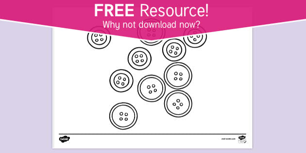 FREE! - Buttons Colouring Sheet | Colouring Sheets