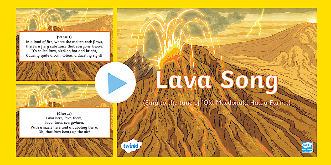Lava Song PowerPoint (teacher made) - Twinkl