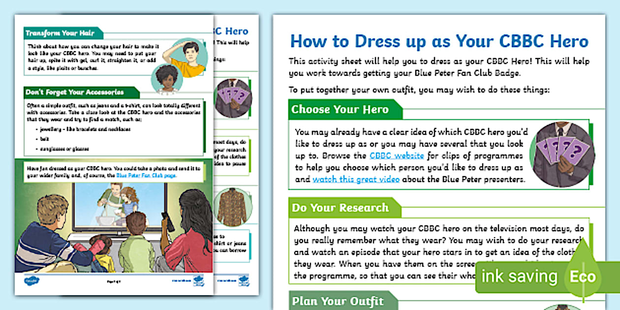 CBBC Hero Dress Up | Fan Club Badge | 6 Badges of Summer