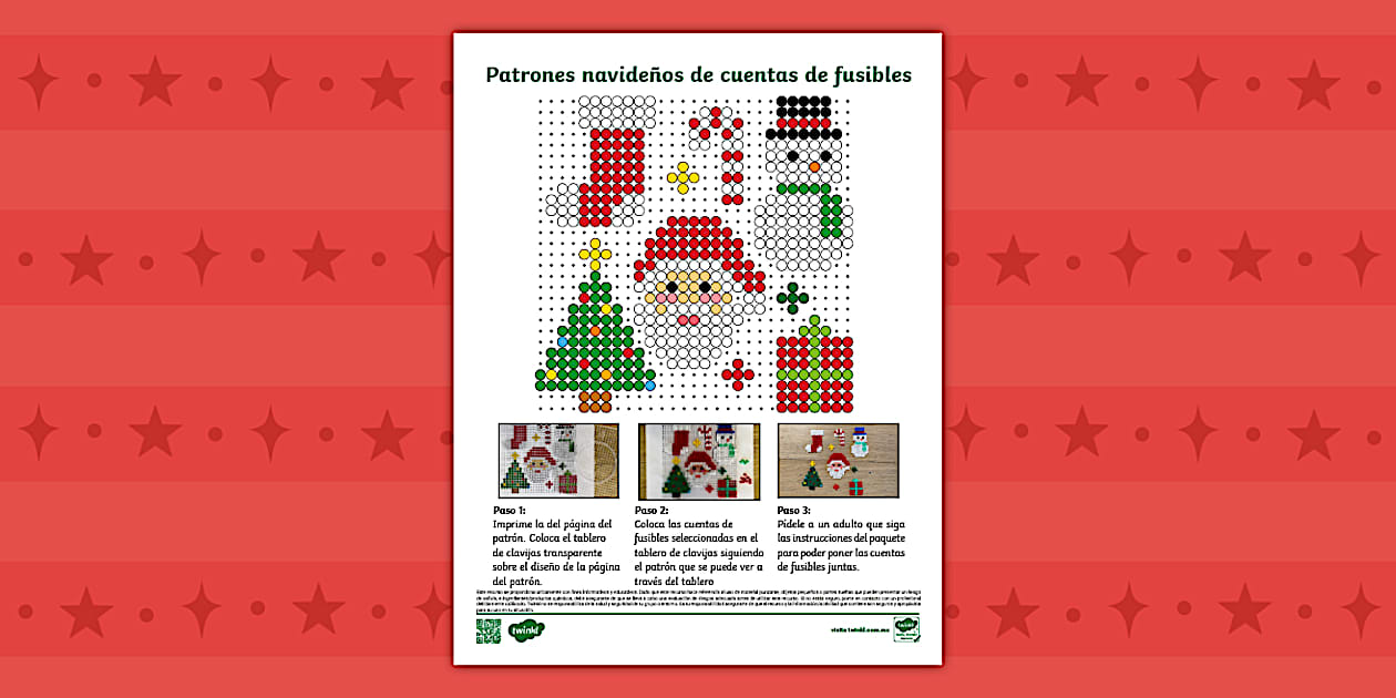 Manualidad: Navidad (teacher made) - Twinkl