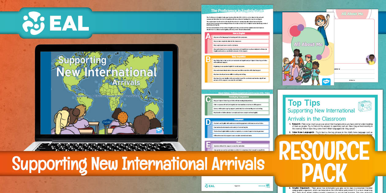 Supporting New International Arrivals Resource Pack | EAL