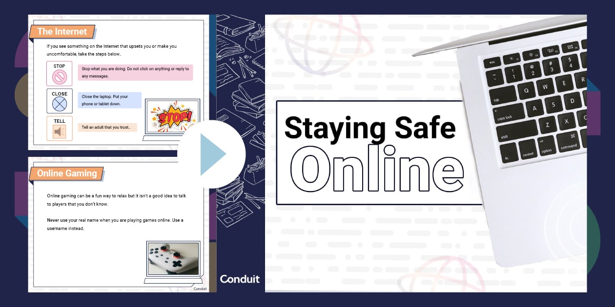 Reinforcing Wellbeing: Staying Safe Online PowerPoint
