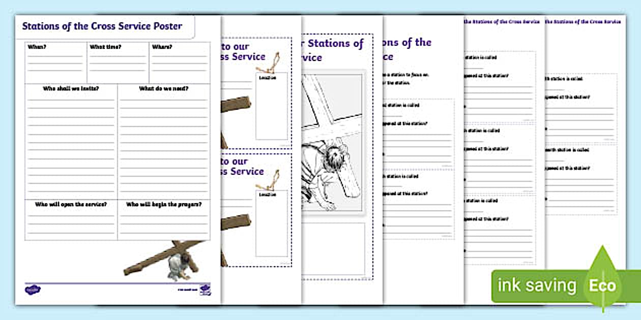 Plan a Stations of the Cross Service (teacher made) - Twinkl