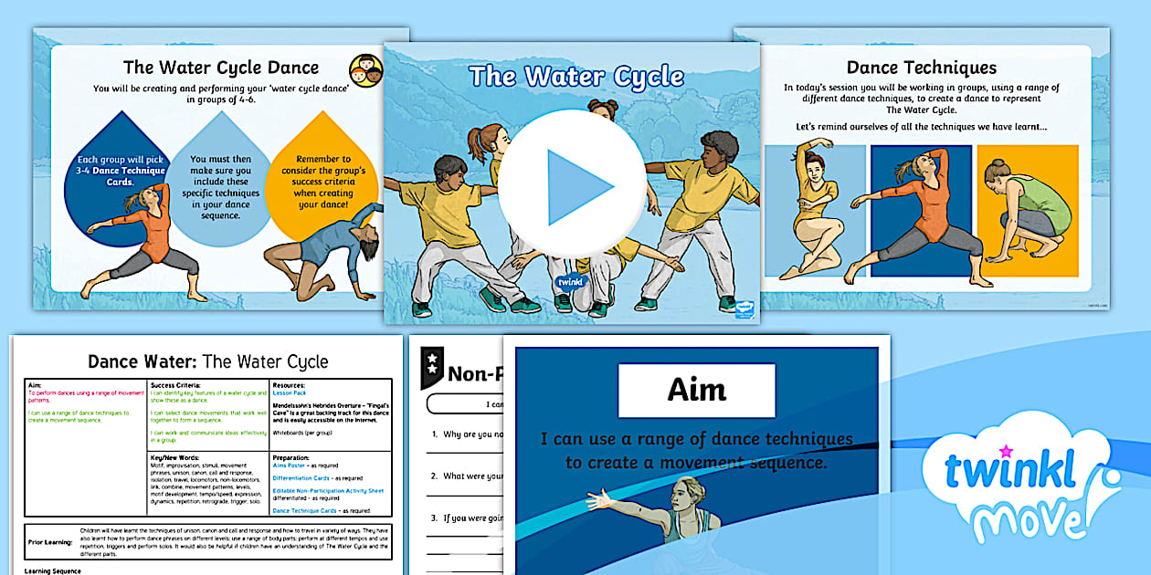 Water Cycle Dance | Year 4 Dance Lesson | Twinkl Move