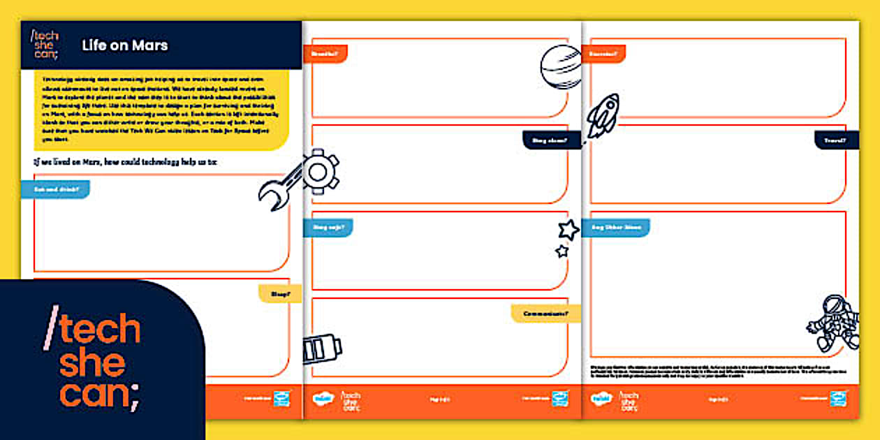 FREE! - Tech We Can: Life on Mars (teacher made) - Twinkl