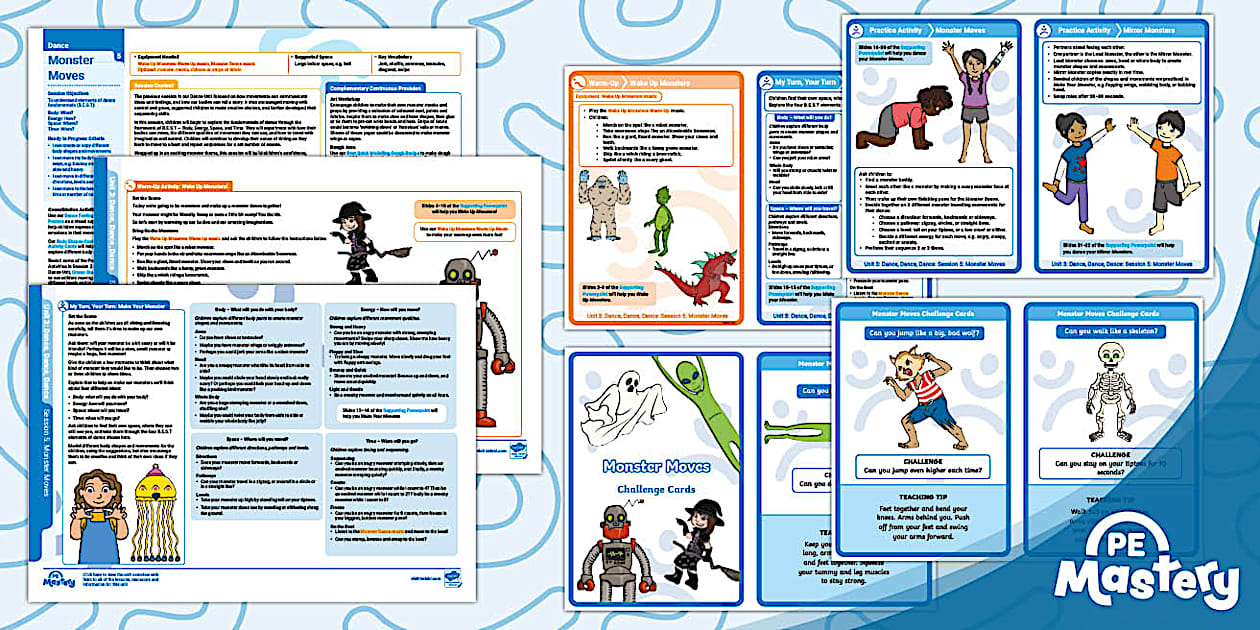 Early Years Dance Lesson Pack PE Mastery