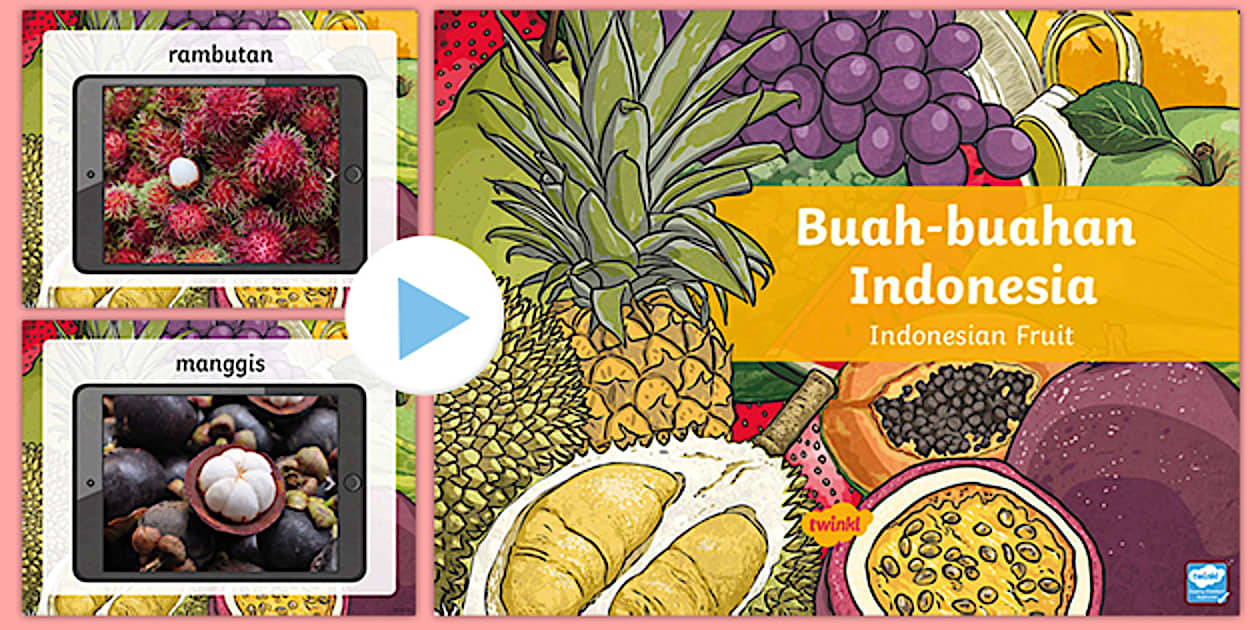 Indonesian Fruit Photo PowerPoint | Indonesian Fruit