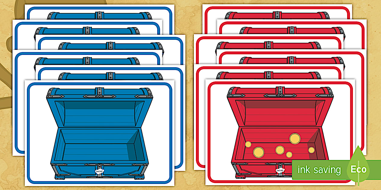 Comparing Pirate Treasure Posters (teacher made) - Twinkl