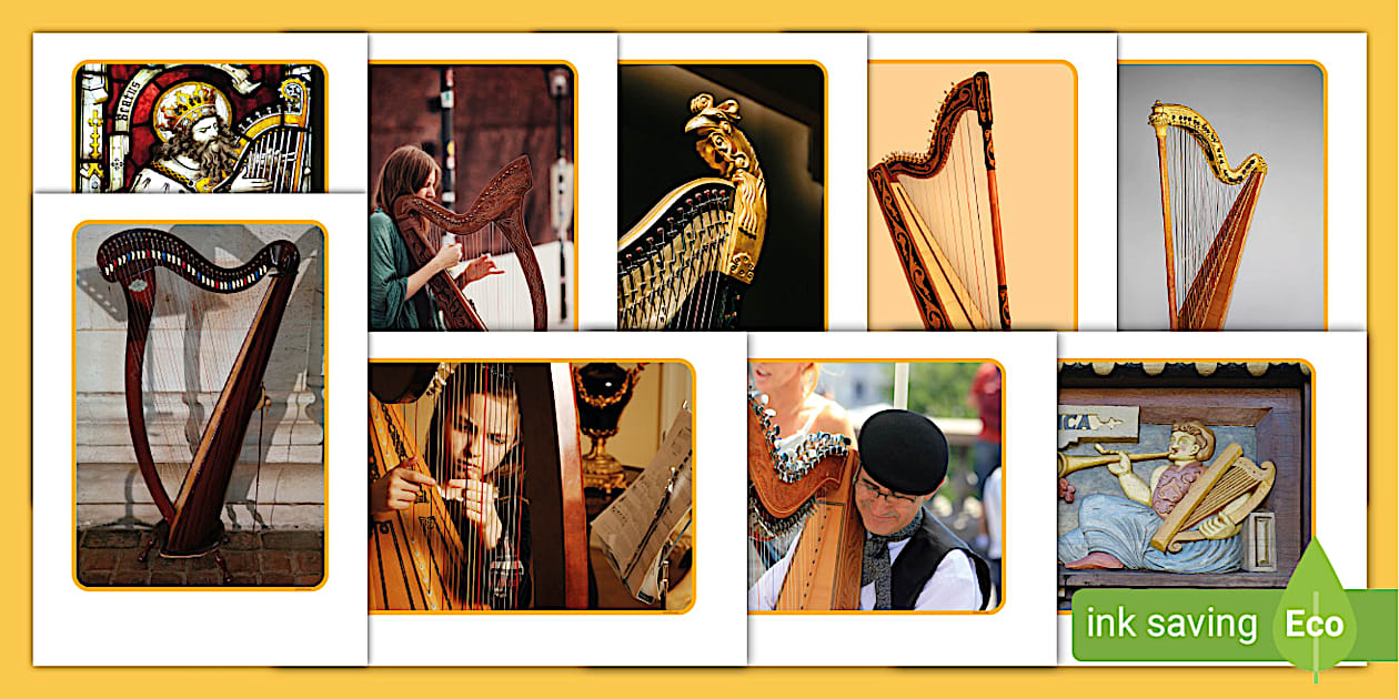 Harp Display Photos (teacher made) - Twinkl