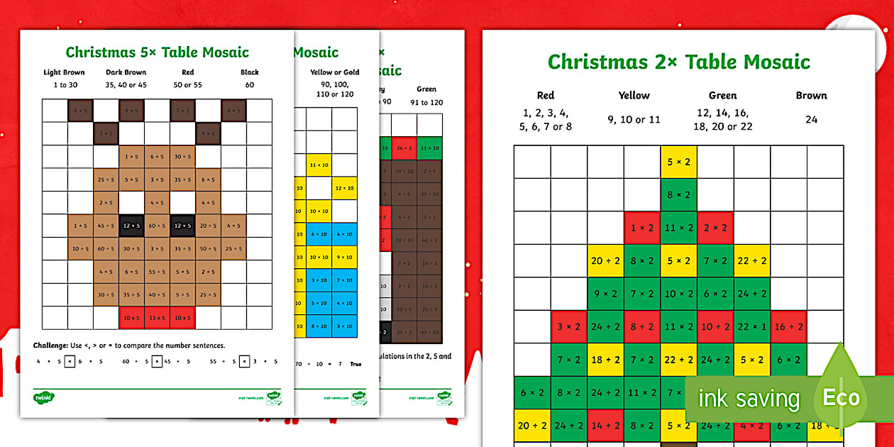 Mosaic Sheets (teacher made) - Twinkl