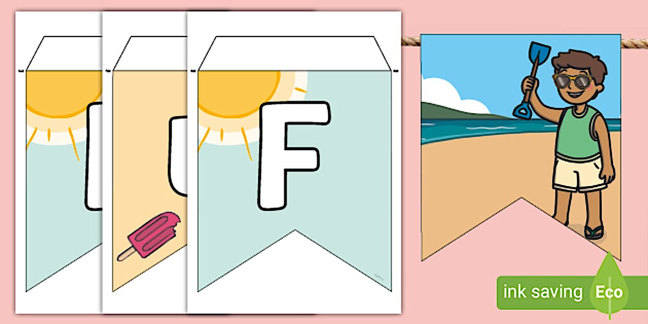Fun in the Sun Bunting – Display Bunting – Twinkl Resources