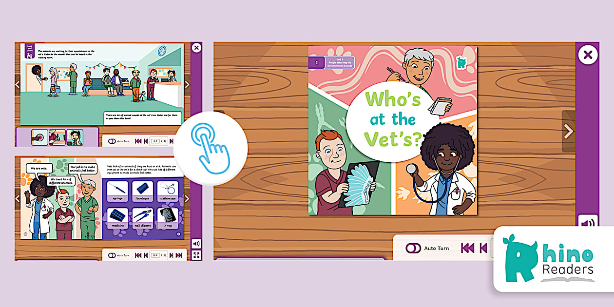 Level 1 Unit 3: Who's at the Vets? (teacher made) - Twinkl