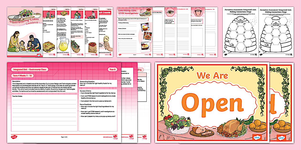 STEM IU Yr 6 Gastronomy Class Wk 7-8 (Teacher-Made) - Twinkl