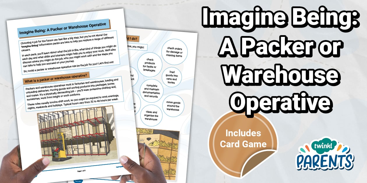 Imagine Being: A Packer or Warehouse Operative