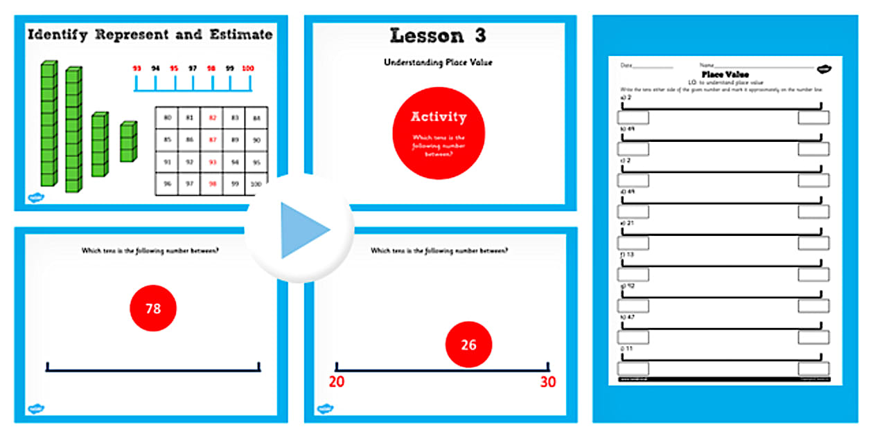 KS1 Y2 Maths Understanding Place Value Lesson Plan - Twinkl