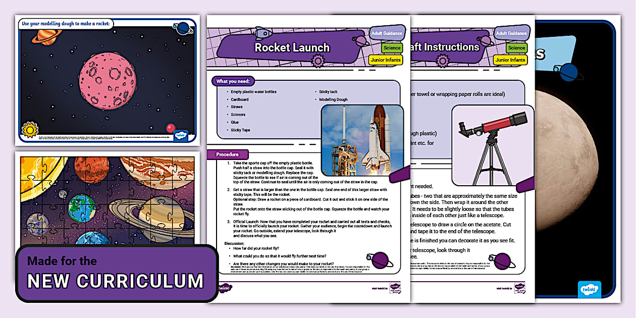 Space STEM Pack | STEM Twinkl Ireland | STEM Resources