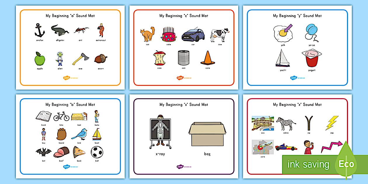 A-Z Beginning Letter Sounds Worksheets | Twinkl USA - Twinkl