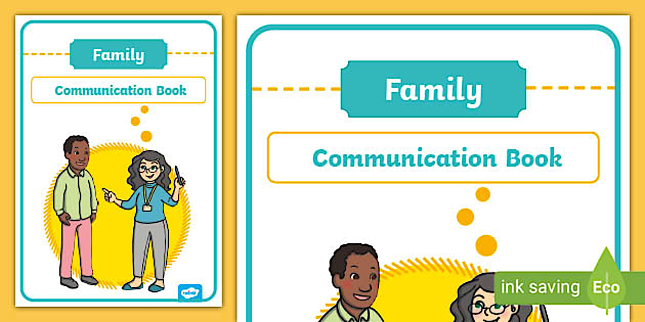 EYLF Family Communication Book Cover | EYLF Resources