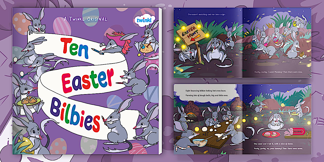 Ten Easter Bilbies eBook (Teacher-Made) - Twinkl