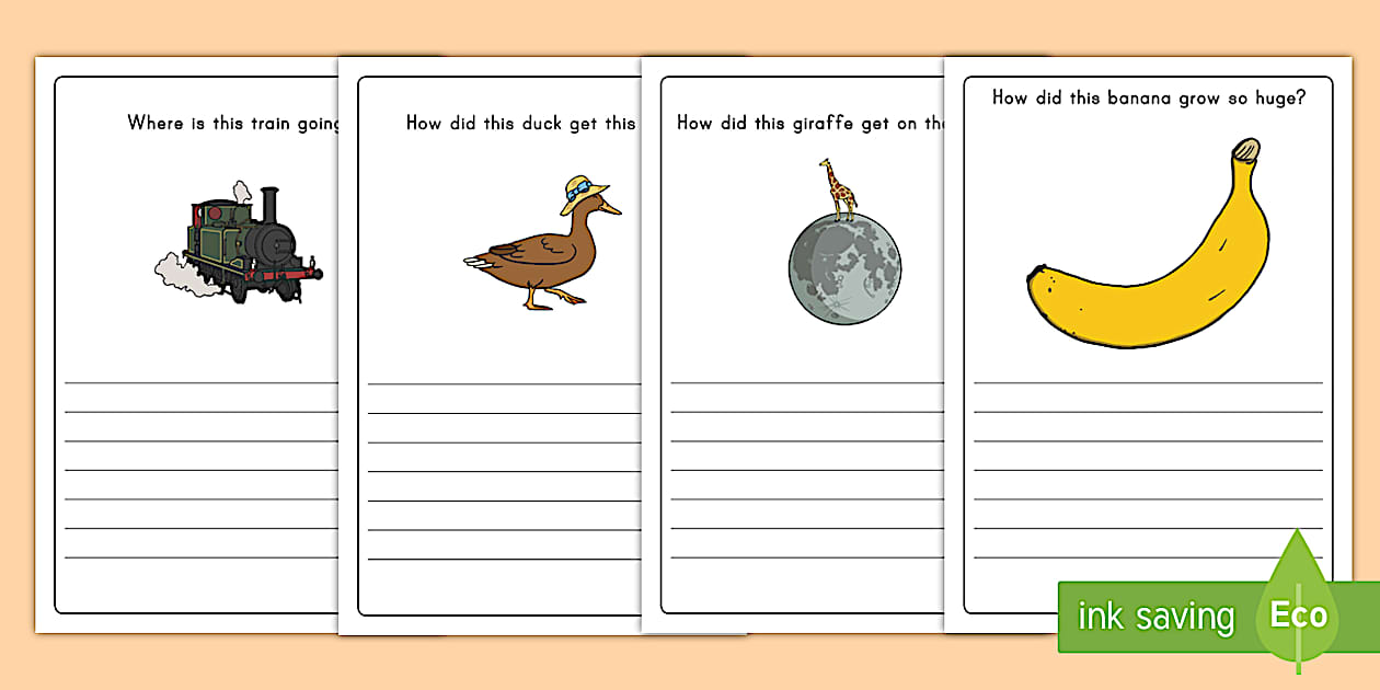 Creative Writing Prompts Story Starters for Kids in K-2