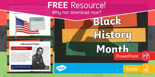 FREE! - Black History Month Presentation | PowerPoint | Twinkl